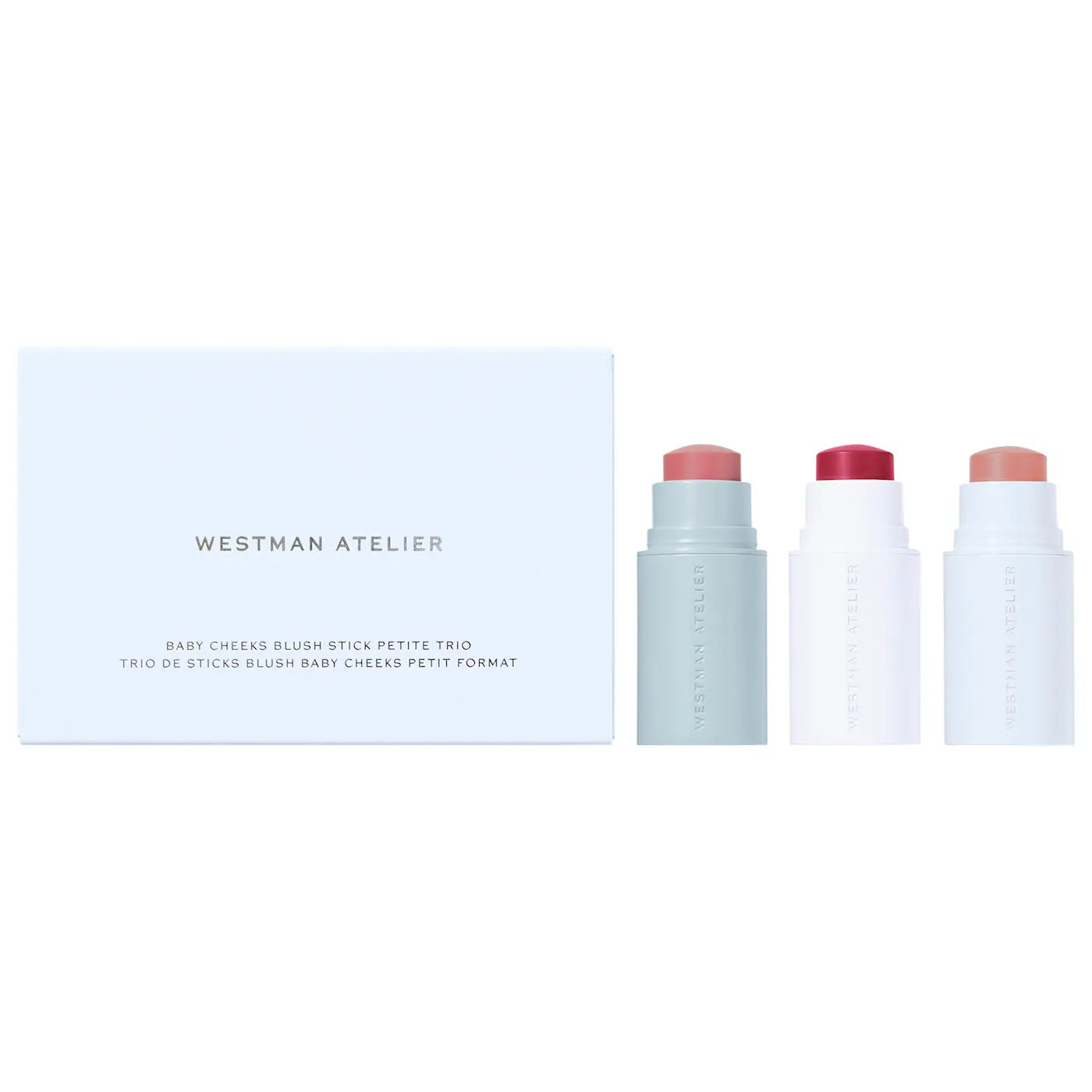 Mini Baby Cheeks Lip + Cheek Cream Blush Stick Trio Gift Set – Casa Rubor